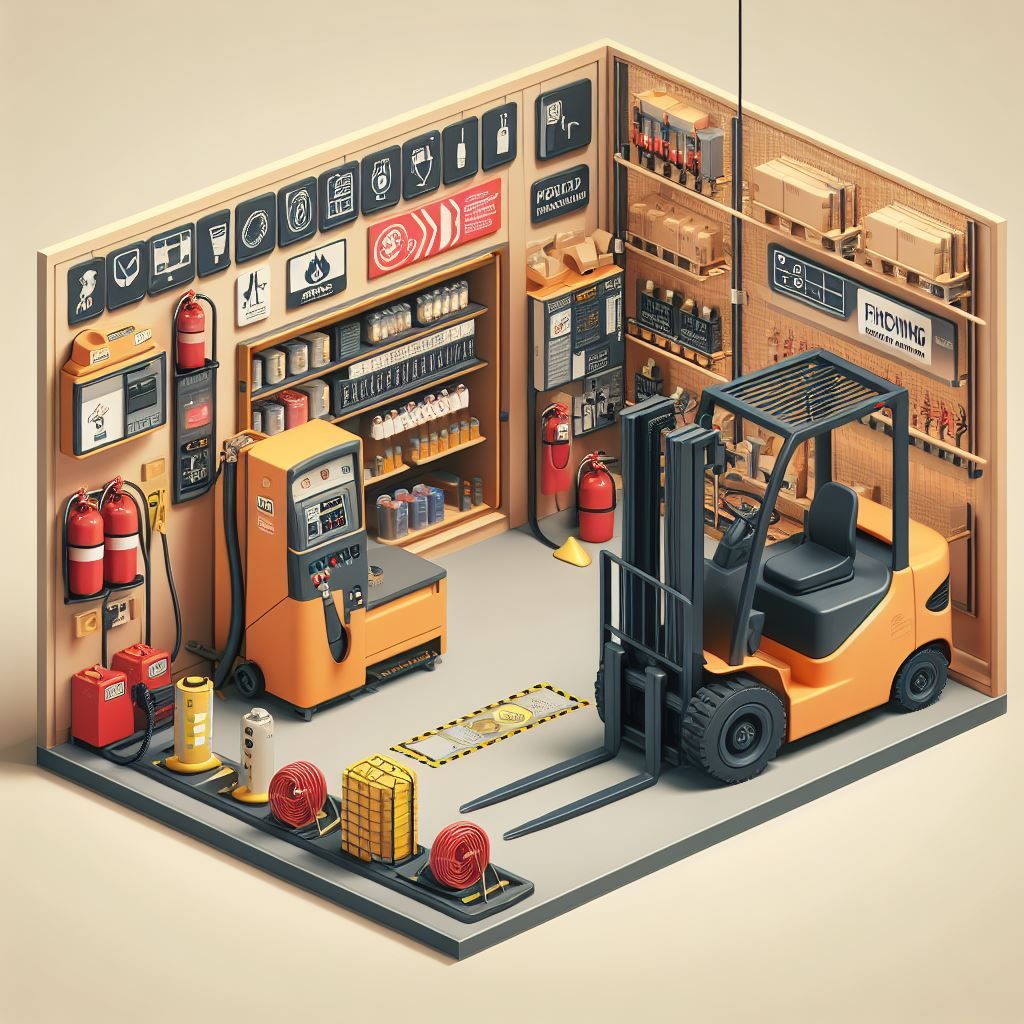 How Does a Forklift Safety Cage Work and How to Use it Safely ...